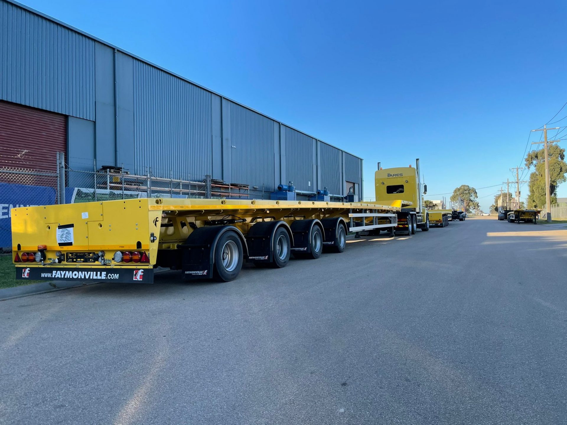 Faymonville 55M TeleMax Blade Trailers | Ares Group